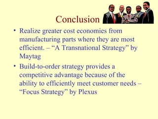 Creating Competitive Advantages Over Imports | PPT