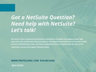 NetSuite Tip: Creating Custom Fields In NetSuite | PPT