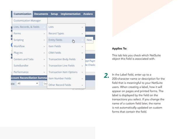 NetSuite Tip: Creating Custom Fields In NetSuite | PPT