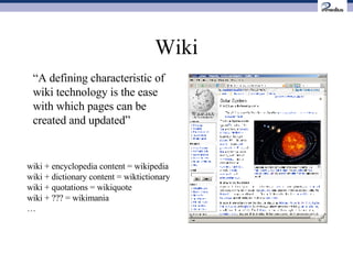 Creating Documentation With A Wiki: The DITA Storm Project | PPT
