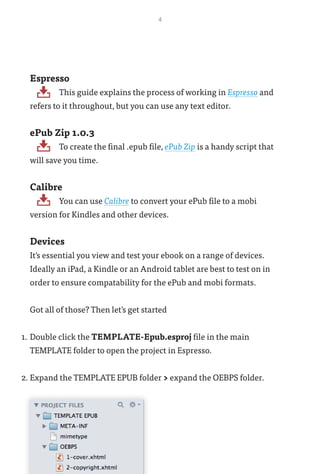 Creating ebooks | PDF