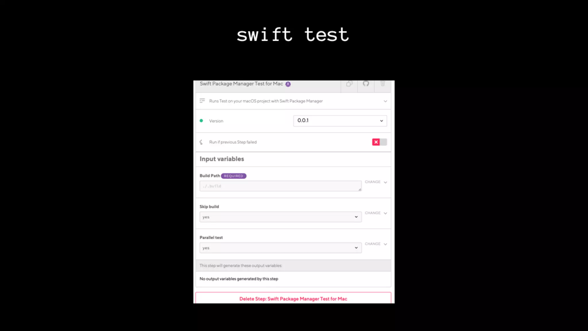 Creating your own Bitrise step | PDF