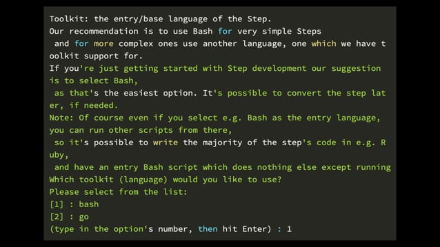 Creating your own Bitrise step | PDF