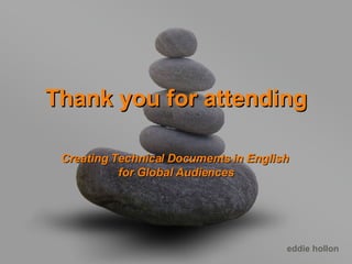 Creating Technical Documents In English For Global Audiences | PPT | Desktop Publishing ...