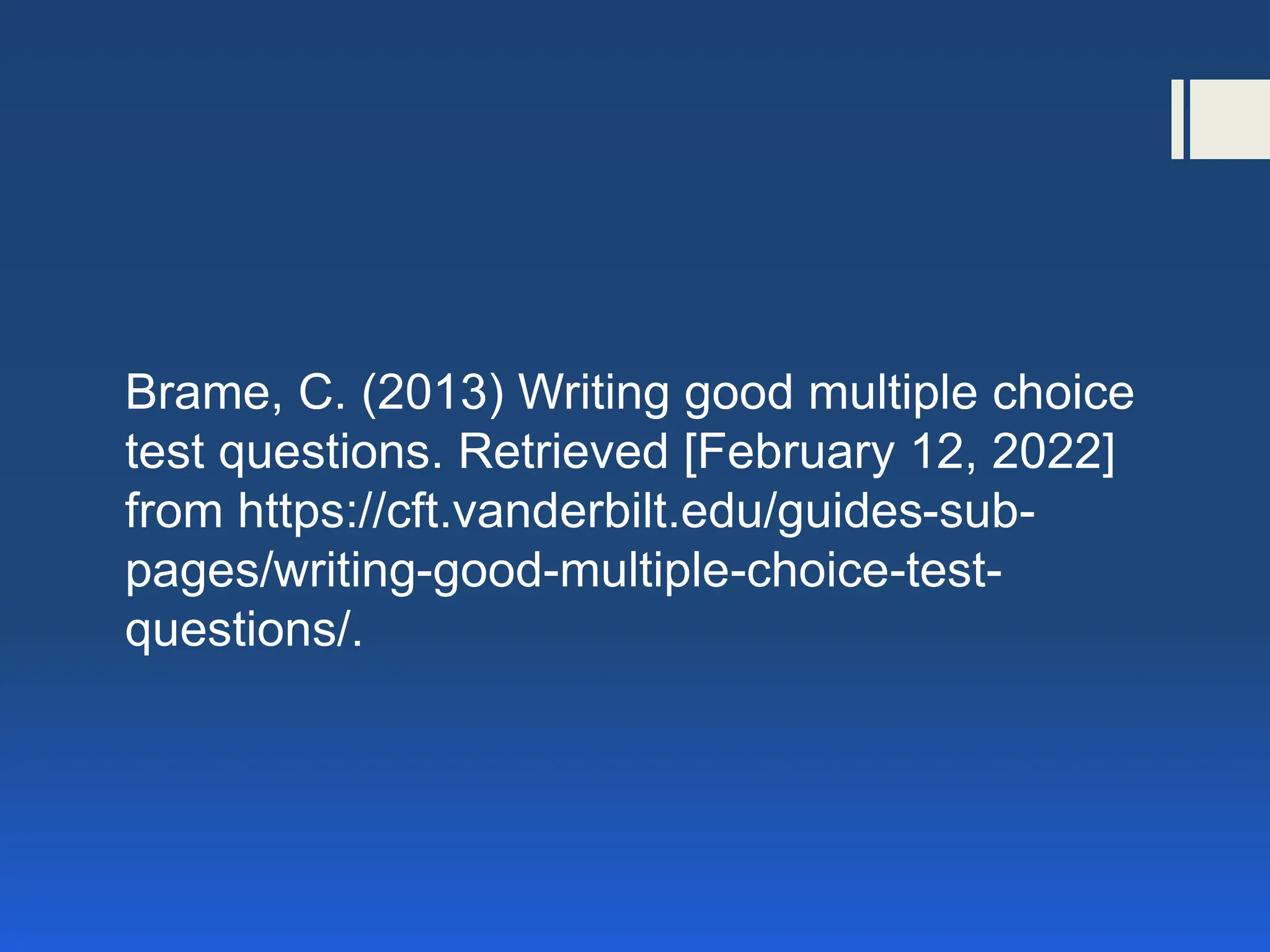 Guidelines in Making Test Item Questions | PPTX