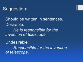 Guidelines in Making Test Item Questions | PPTX