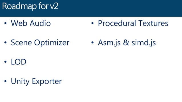 Creating 3D Worlds with WebGL and Babylon.js - Codemotion.es