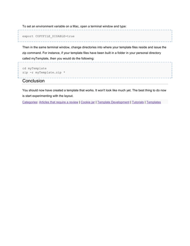 Creating a basic joomla | DOCX