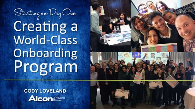 Day 1: Creating a World-Class Onboarding Program | PPT