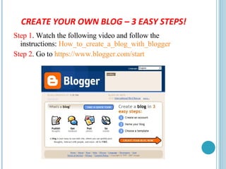 Creating A Blog Activity For Esl Students 1194994540404036 2 | PPT