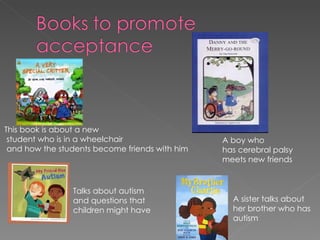 Creating acceptance of disabilities in the classroom | PPT