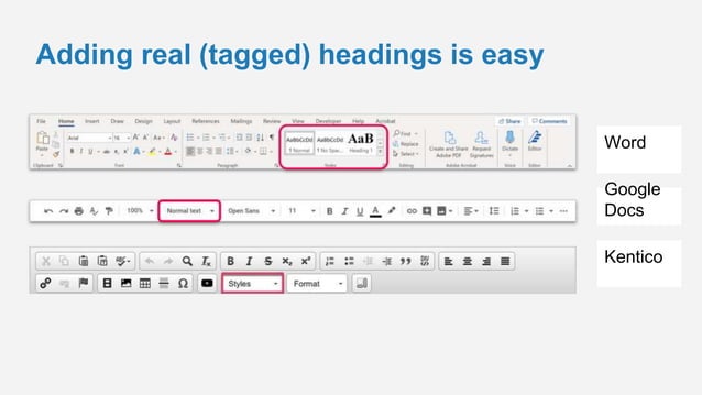 Creating Accessible Documents | PPT