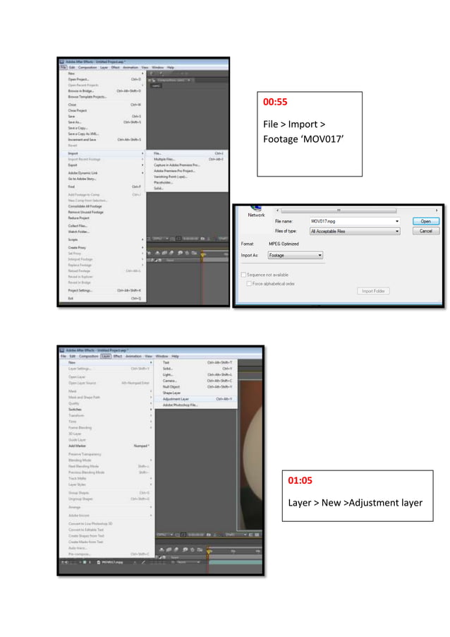 Creating a cctv monitor affect in adobe after effects cs5 | PDF