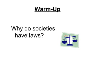 Creating a classroom constitution | PPT