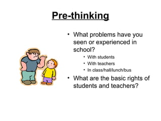 Creating a classroom constitution | PPT