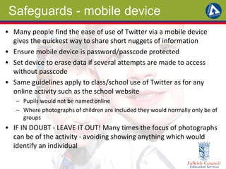 Creating a class twitter account to share classroom learning | PPT