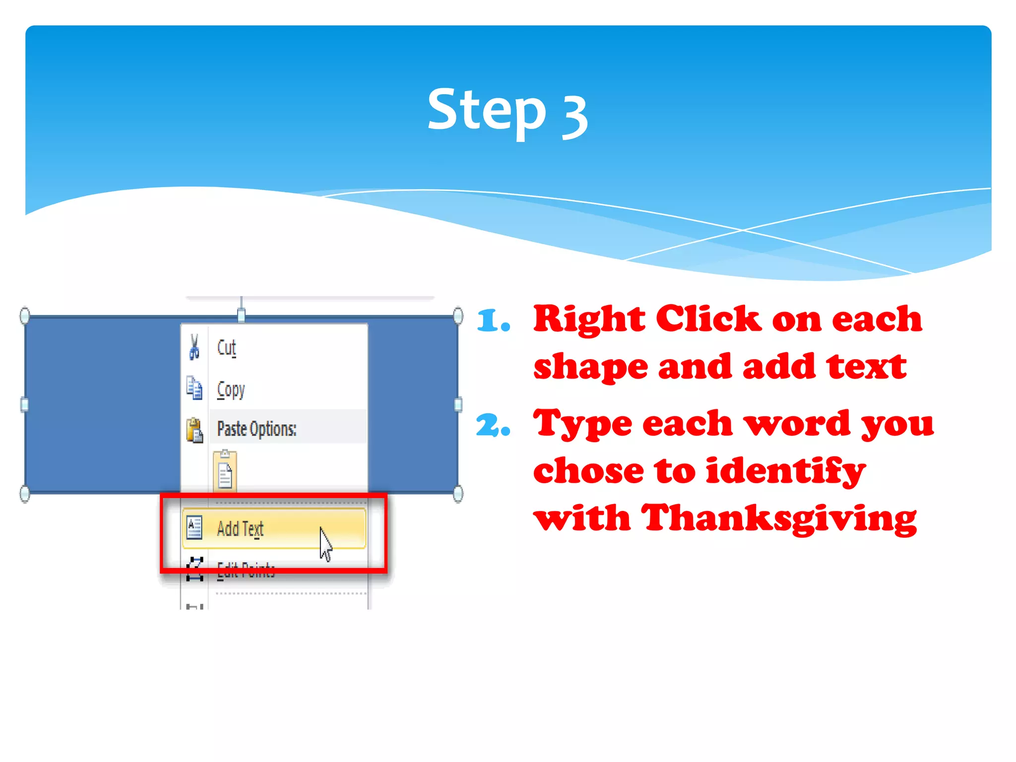 Thanksgiving Collage with Microsoft Word | PPT