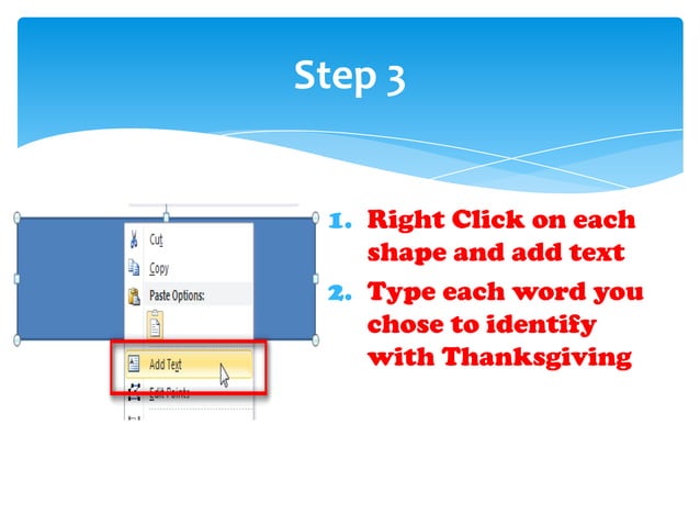 Thanksgiving Collage with Microsoft Word | PPTX