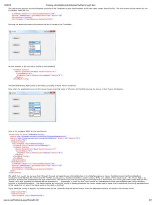 Creating a combo box with individual tooltips for each item | PDF