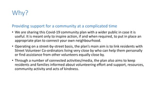 Creating a community network, outline plan and examples for local ...