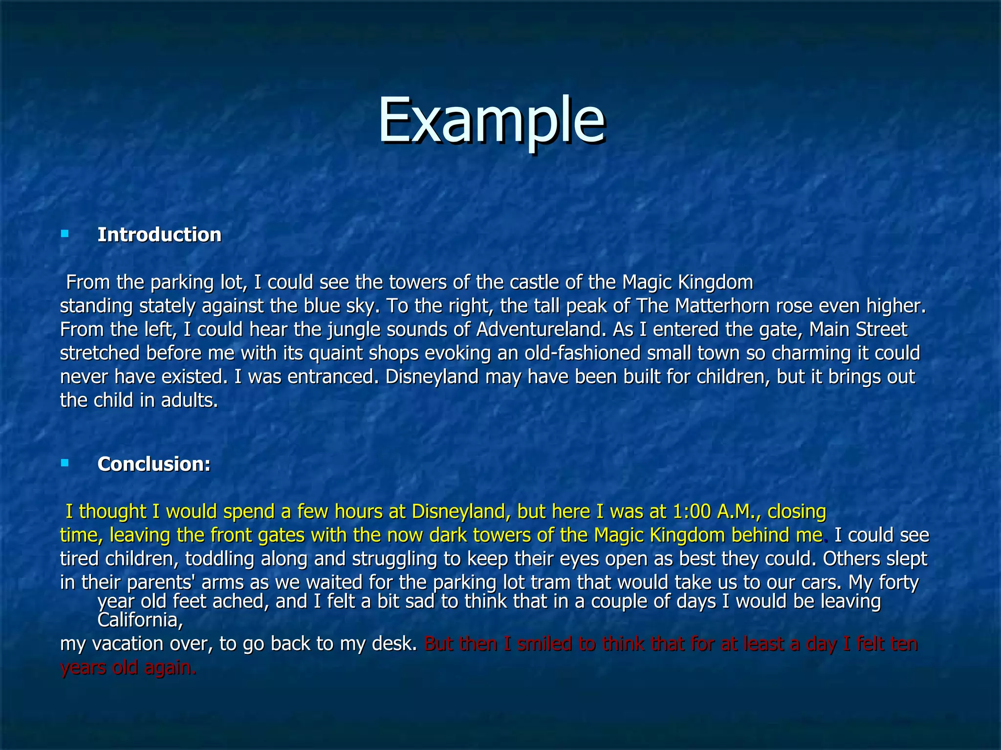 Creating A Conclusion | PPT