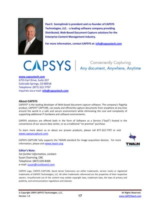 Creating a cost conscious document capture strategy | PDF