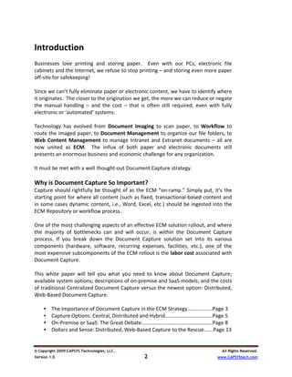 Creating a cost conscious document capture strategy | PDF