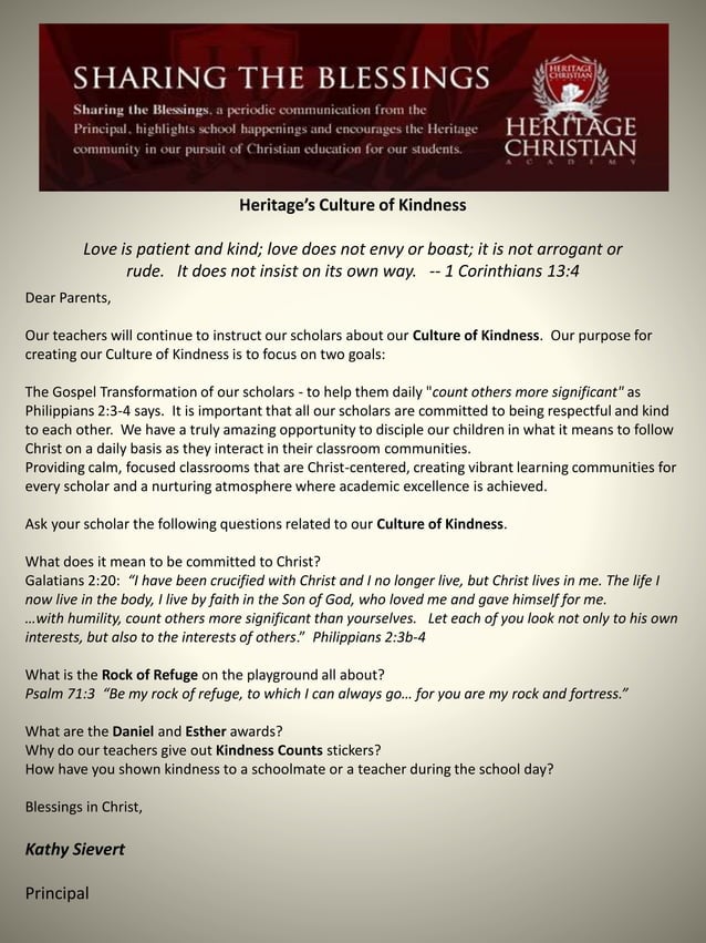 Creating a Culture of Kindness | PDF