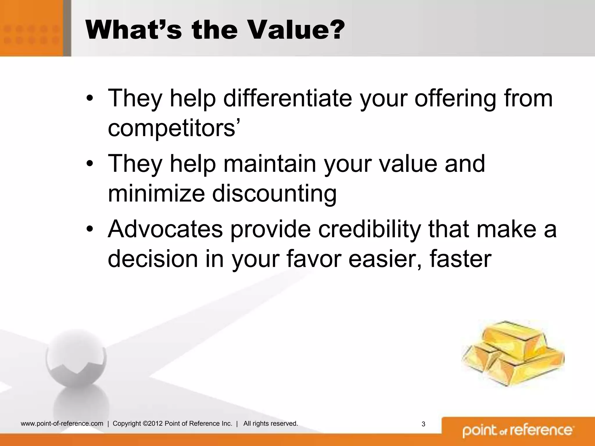 Creating a Culture of Referenceability | PPTX