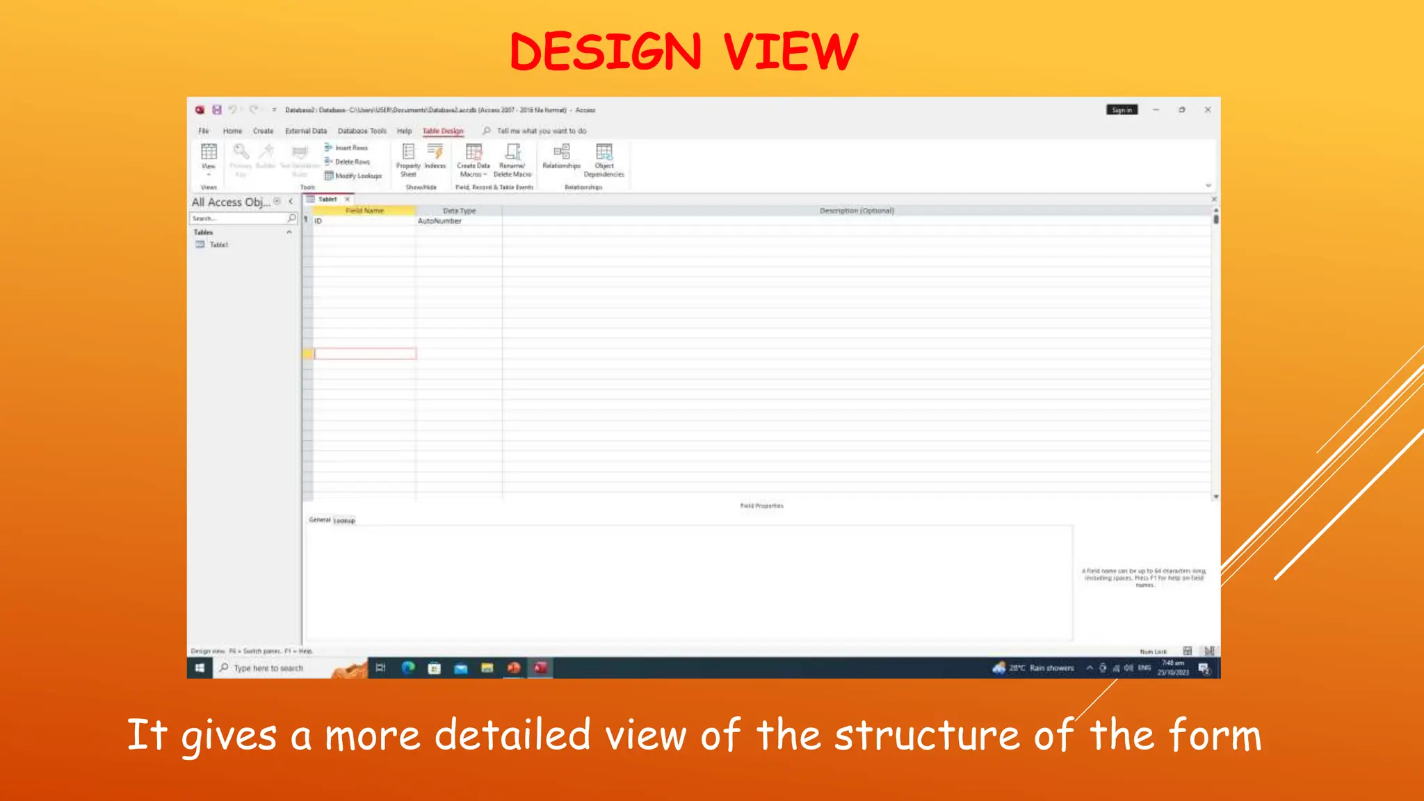 CREATING A DATABASE AND WORKING WITH TABLES.pptx