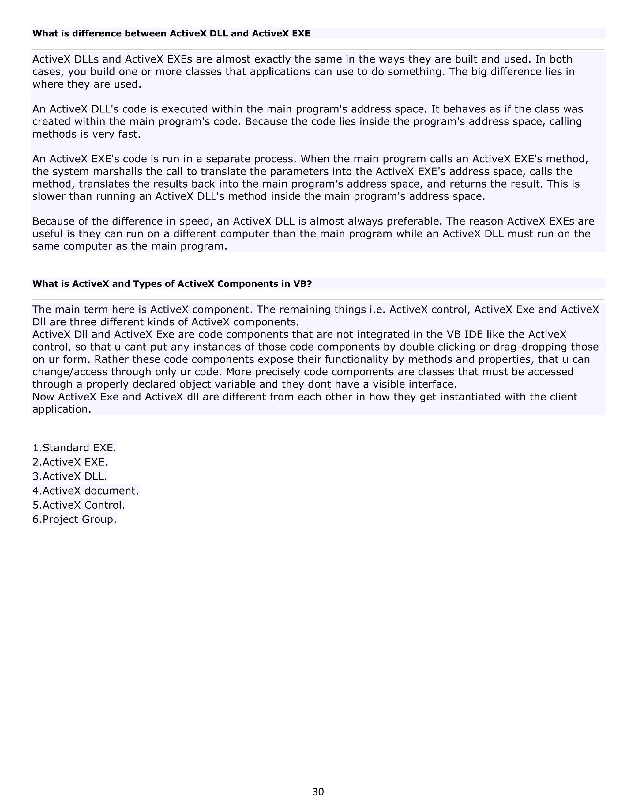 Creating a data report in visual basic 6 | DOCX | Desktop Publishing | Computer Software and ...