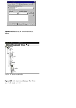 Creating a data report in visual basic 6 | DOCX