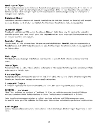 Creating a data report in visual basic 6 | DOCX | Desktop Publishing | Computer Software and ...