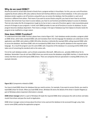 Creating a data report in visual basic 6 | DOCX