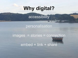 Creating a digital mihi creating a connection. (vpld) | PPT