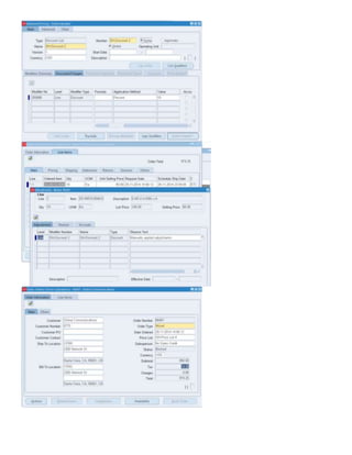 Oracle Advanced Pricing (Creating a discount modifier using qualifiers ...