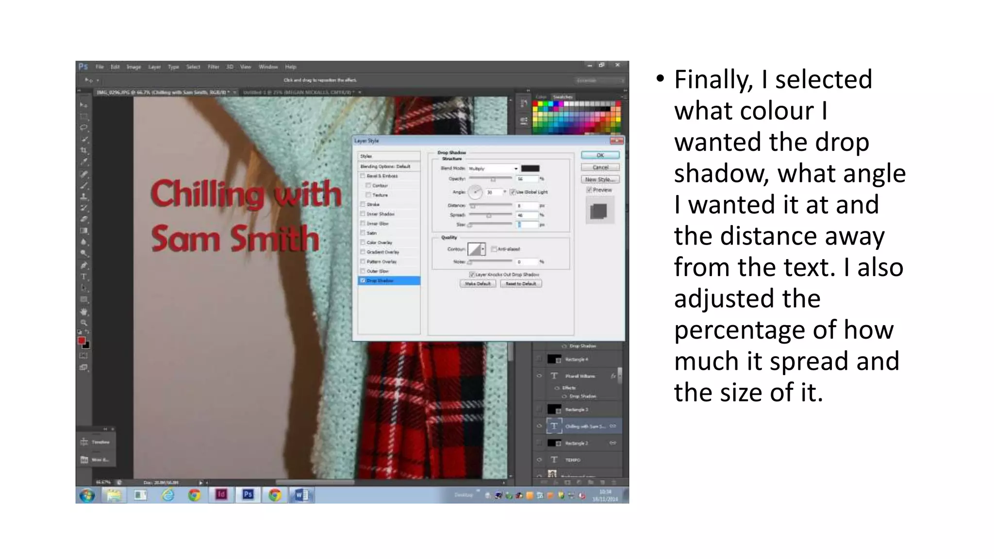 Creating a Drop Shadow | PPTX | Technology & Computing