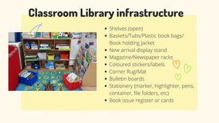 Creating a dynamic Classroom Library: Ideas for Primary Teachers | PPT