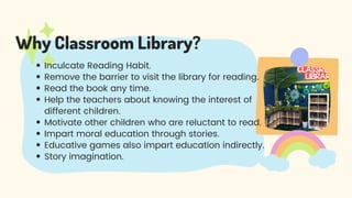 Creating a dynamic Classroom Library: Ideas for Primary Teachers | PPT