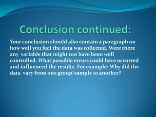 Creating a formal laboratory | PPTX