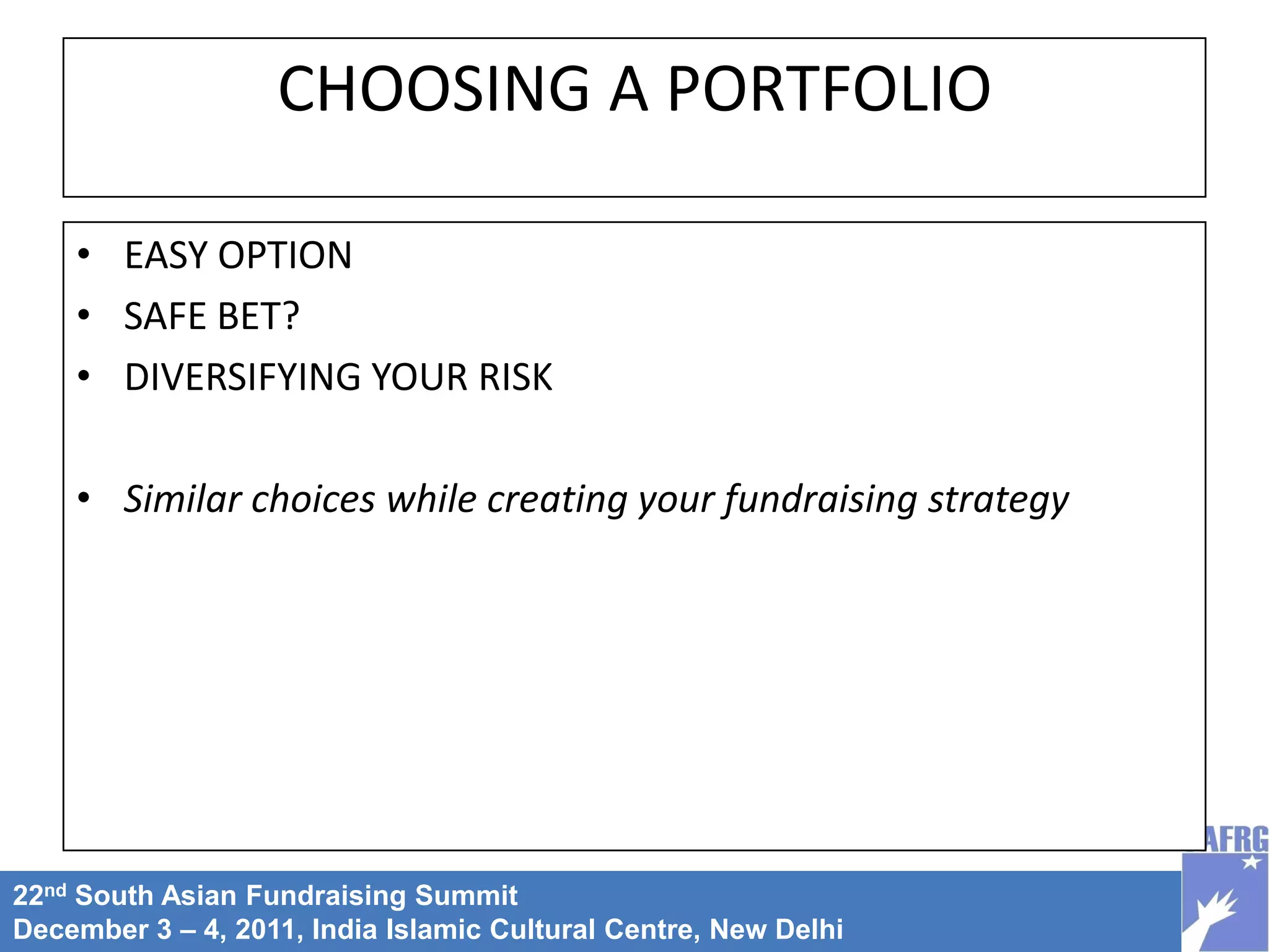 Creating a fundraising strategy | PDF