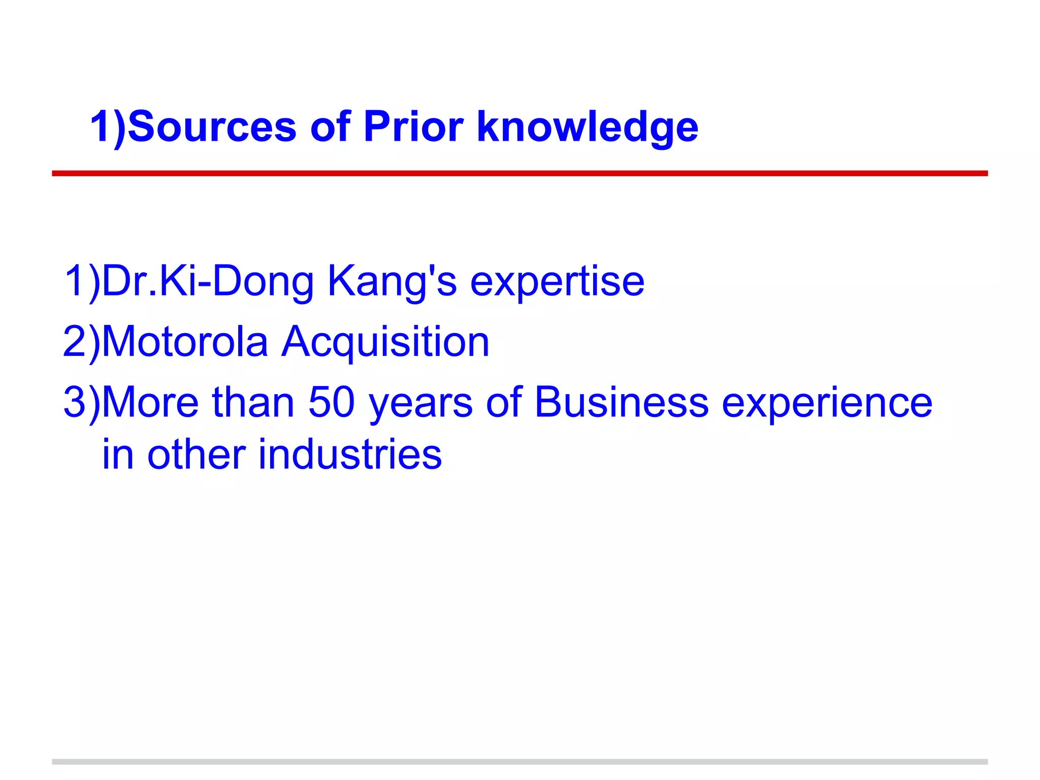 Creating a global corporation, the adventures of samsung | PDF