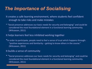 Creating a Good Social Environment Online | ODP