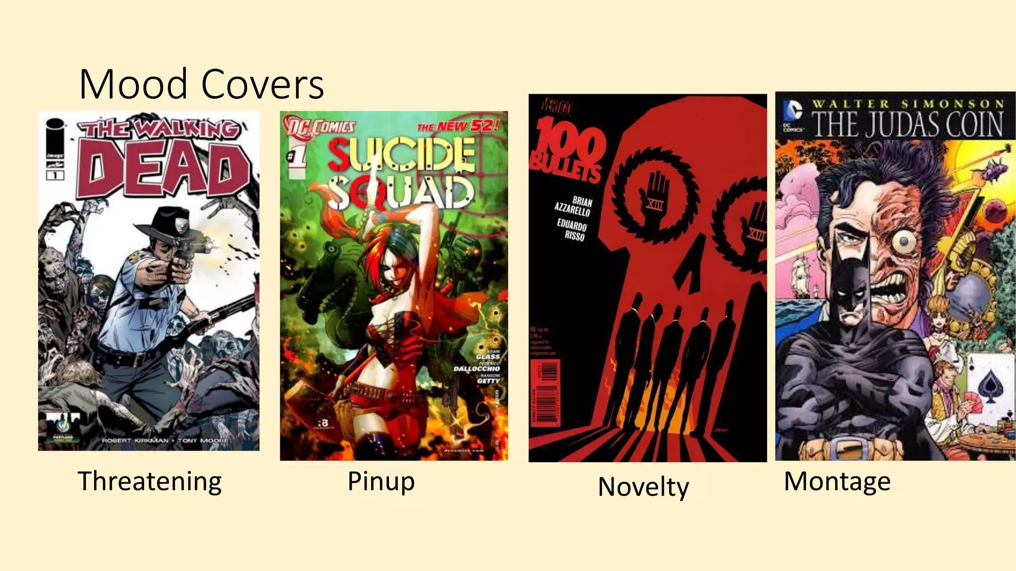 Creating A Graphic Novel Front Page Ppt