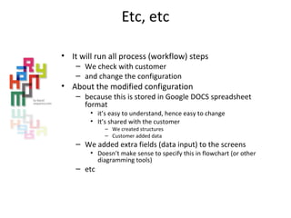 Creating a Cloud system in one hour using Google DOCS spreadsheets | PPT