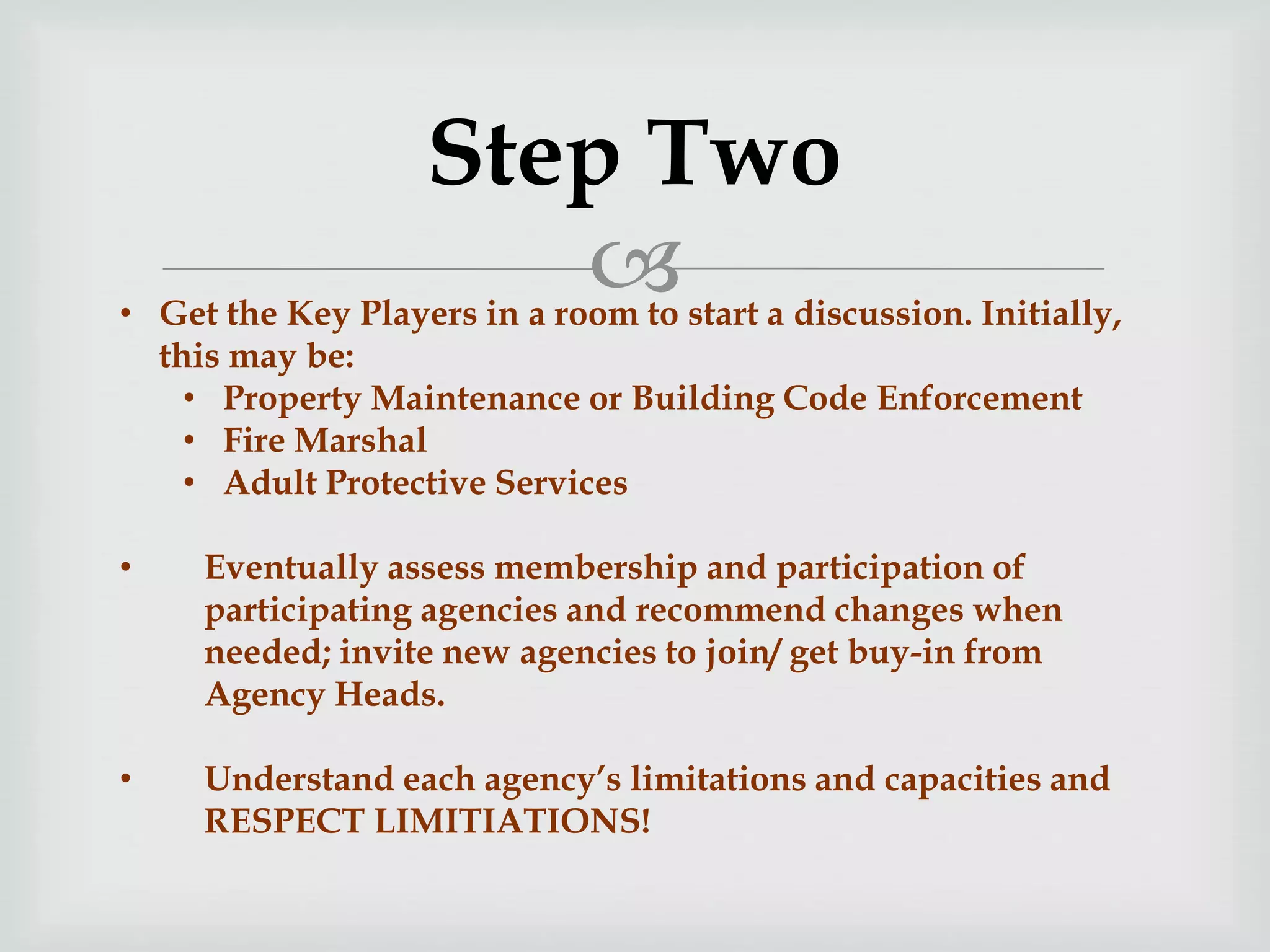 Creating a Hoarding Task Force | PPTX