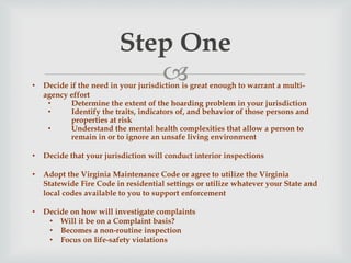 Creating a Hoarding Task Force | PPT