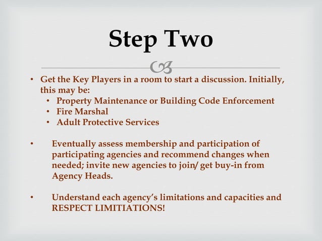 Creating a Hoarding Task Force | PPT