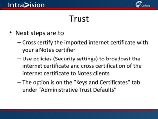 Creating a keystore for plugin signing the easy way | PPT