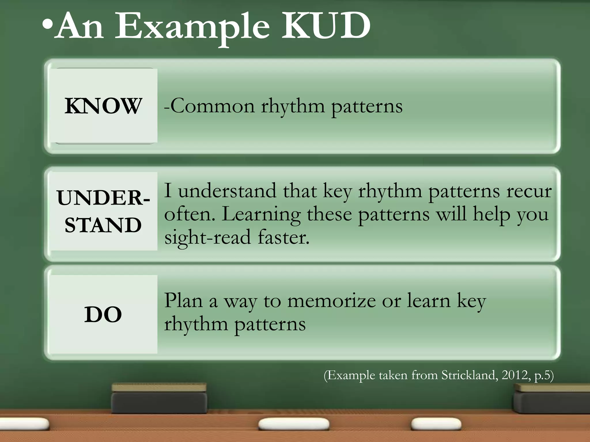 Creating a kud ppt (with fine arts examples) | PPTX